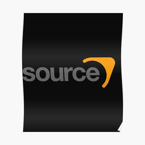 "Source Engine " Poster for Sale by zeroboutique | Redbubble