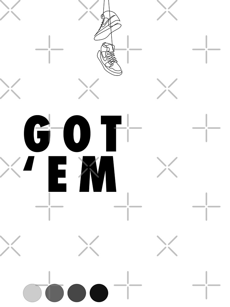 "Got Em" Sticker by hypebeastposter | Redbubble