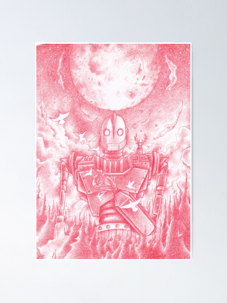 Robot Poster For Sale By Okitsumi Redbubble