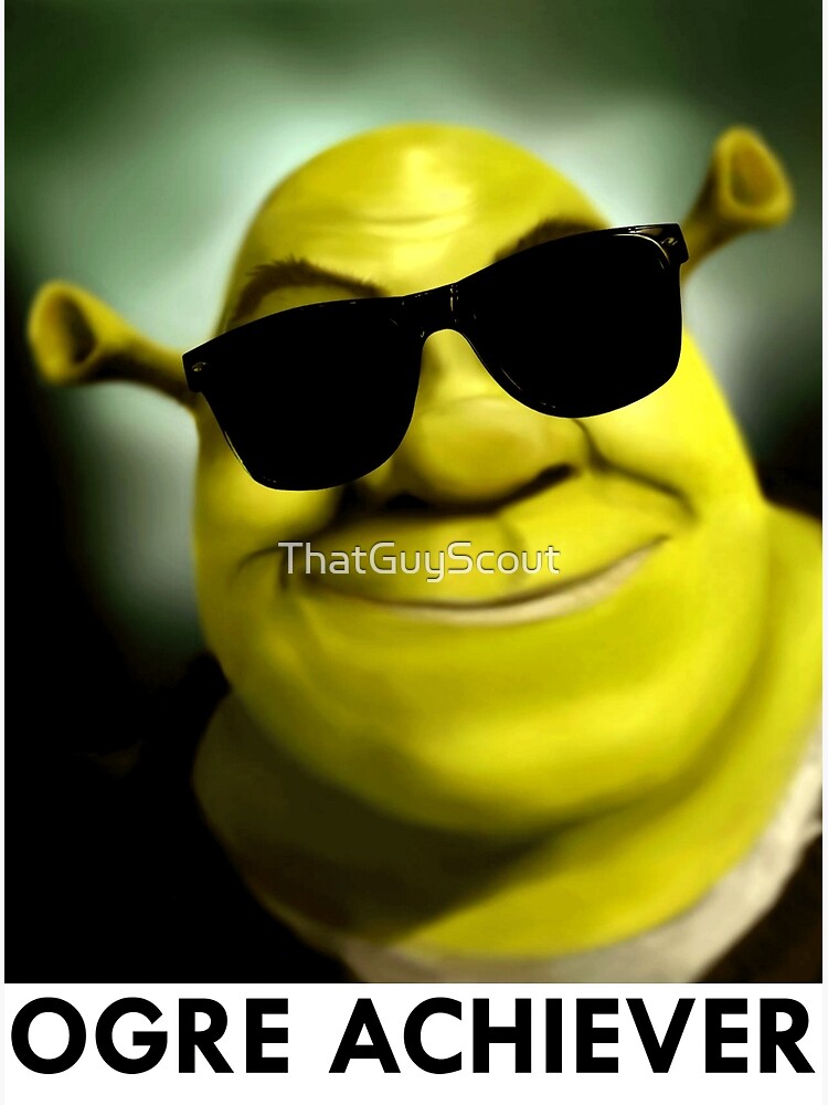 Shrek: Ogre Achiever Premium Matte Vertical Poster