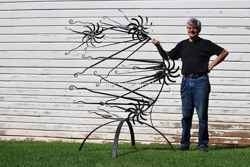 "David Sherlock - Blacksmith 'Shooting stars'" by Julie Sherlock ...