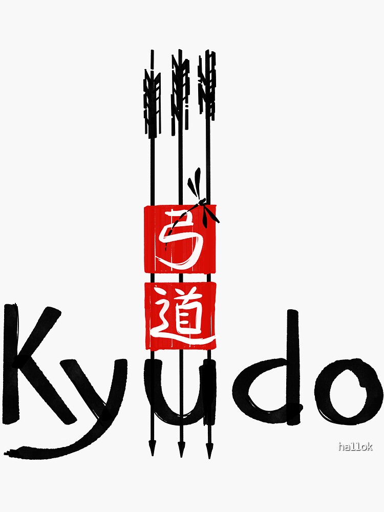 "Kyudo #13 - Traditional Japanese archery" Sticker for Sale by ha11ok ...