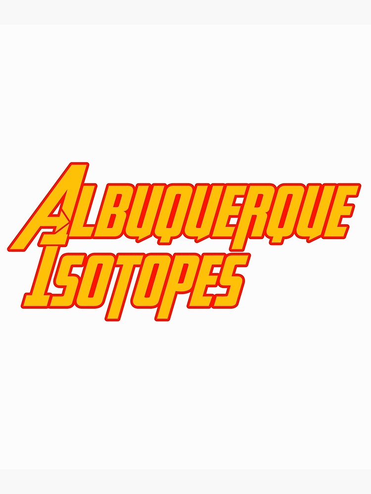 "Albuquerque Isotopes icon" Poster by barafannan049 | Redbubble