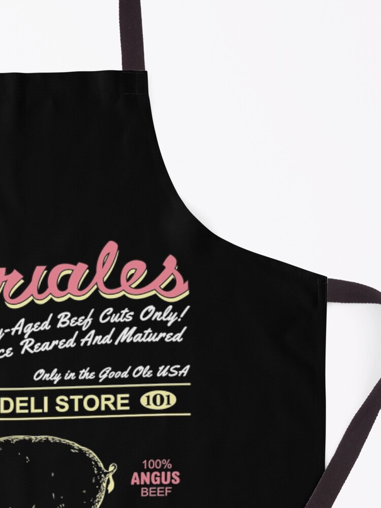 "Satriale's Pork & Deli Store Meat Market" Apron for Sale by Candywrap ...