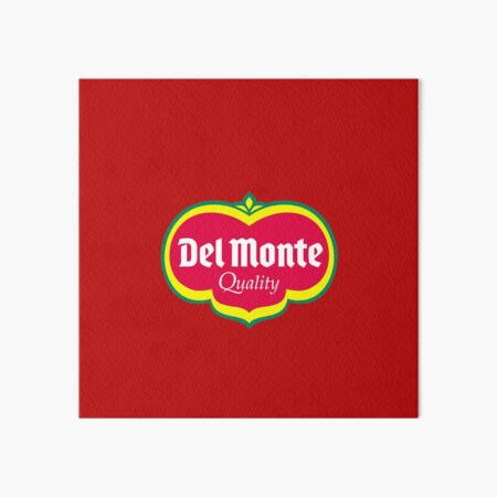"Del Monte logo" Art Board Print by DlarajaInsani | Redbubble