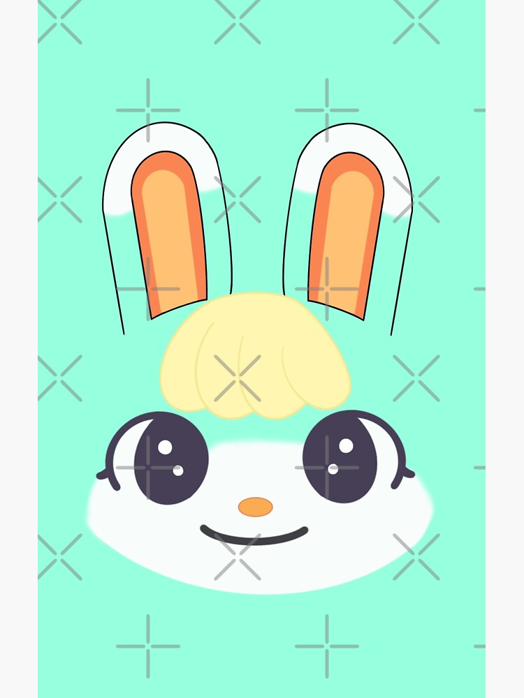 "Sasha bunny animal " Sticker by MaggiesDoorstep | Redbubble