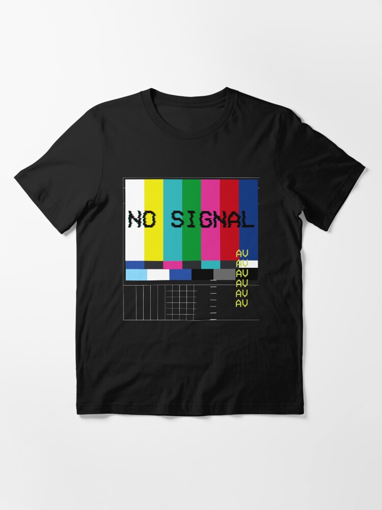 "Vcr aesthetic No signal" T-shirt for Sale by AGZOULINES | Redbubble ...