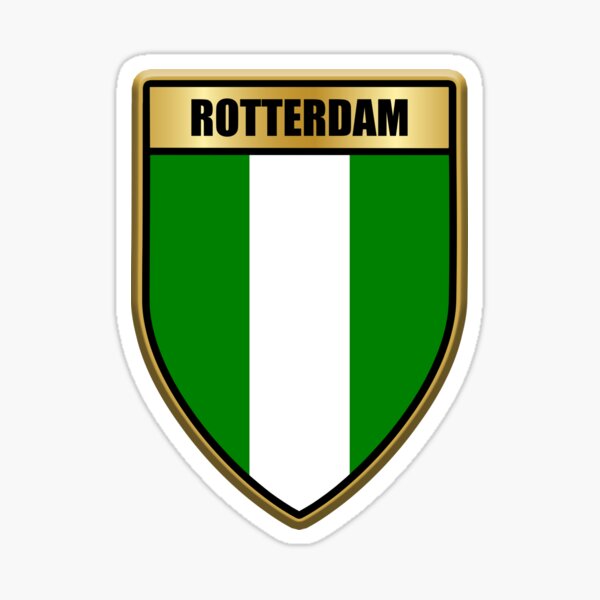 "ROTTERDAM Gifts, Masks, Stickers & Products (1)" Sticker for Sale by ...