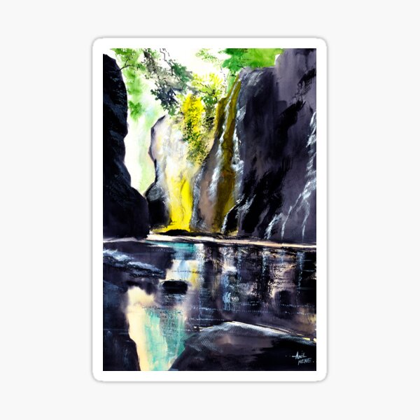 "On The Rocks" Sticker for Sale by arnene | Redbubble