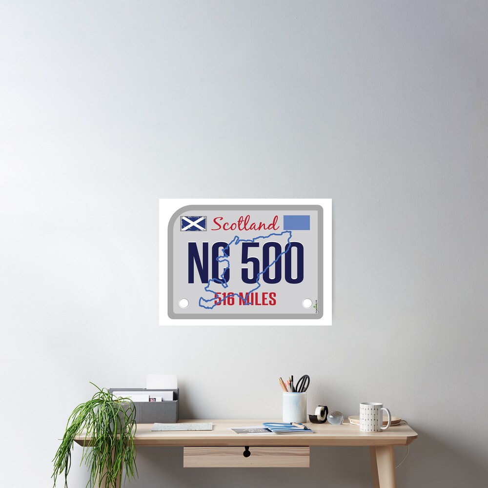 "NC500 North Coast 500 Scotland NC 500 Road Trip Sticker T-Shirt 08 ...