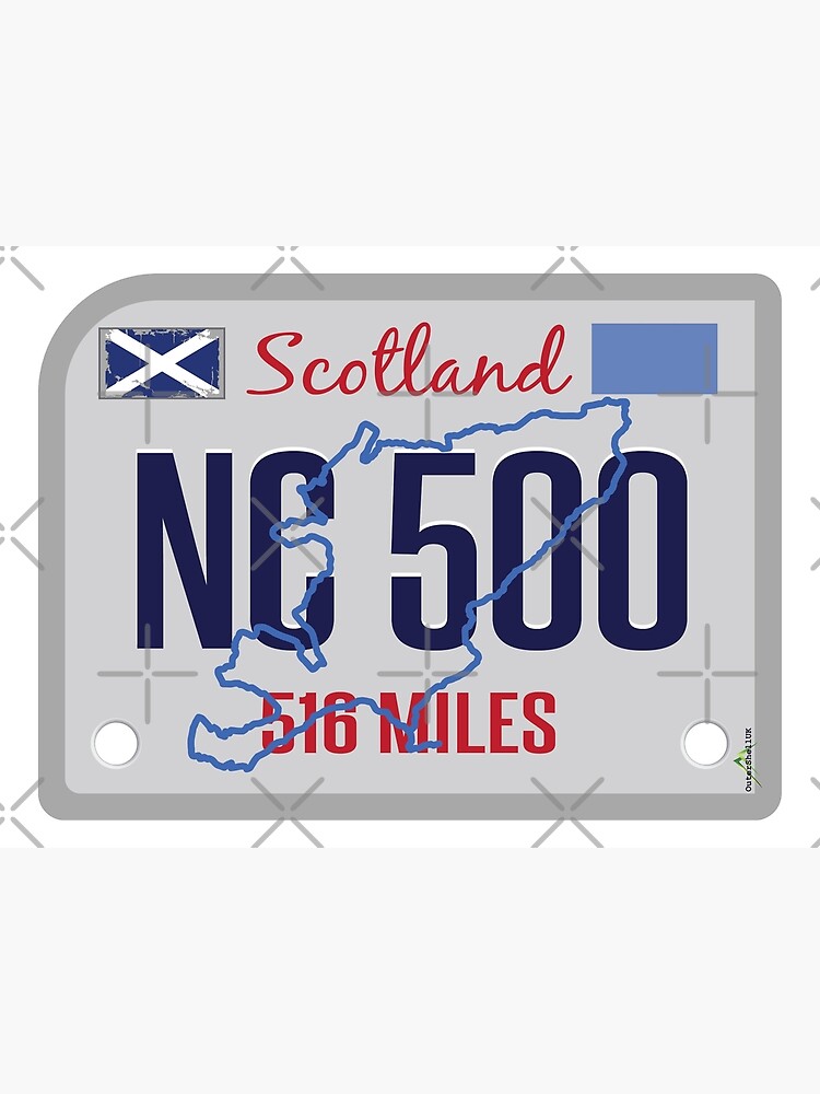 "NC500 North Coast 500 Scotland NC 500 Road Trip Sticker T-Shirt 08 ...