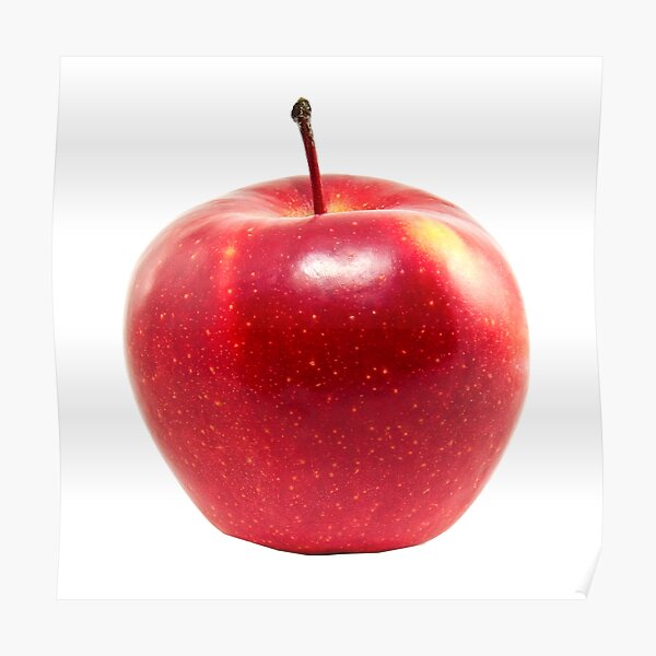 "Real red apple skin" Poster by thefutureisnow | Redbubble