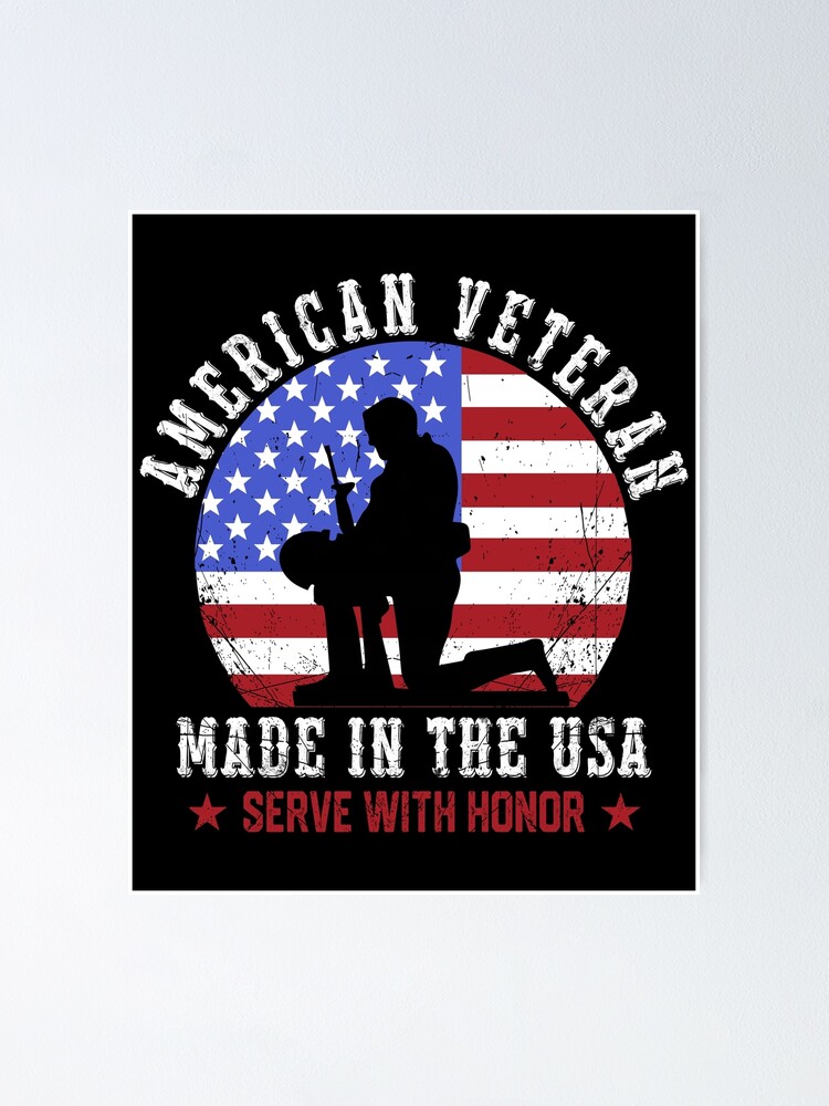 "Thank You Veterans-MADE IN THE USA SERVE WITH HONOR-Veterans Day 2021 ...