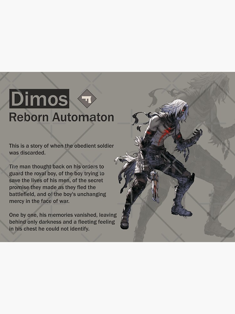 Pegatina «Dimos - Reborn Automaton (Nier Reincarnation)» de VelvetZone ...