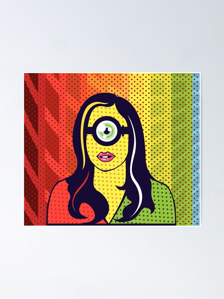 "ONE EYE POP ART" Poster for Sale by thefutureisnow | Redbubble