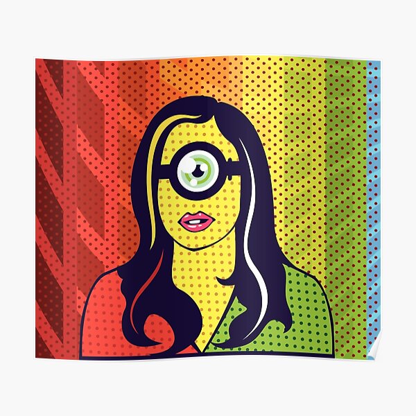 "ONE EYE POP ART" Poster for Sale by thefutureisnow | Redbubble