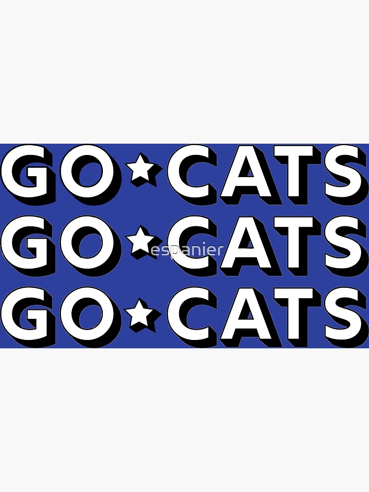 "go cats" Poster for Sale by espanier | Redbubble