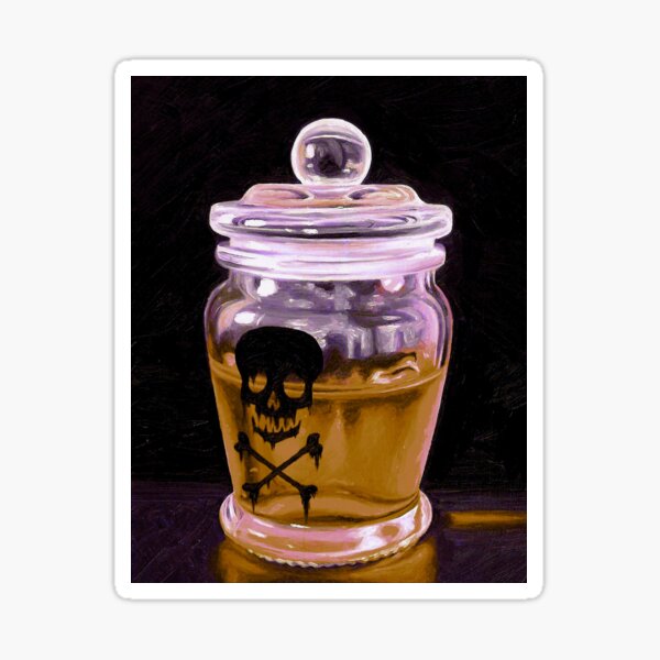 "Veritaserum potion - truth" Sticker for Sale by LukjanovArt | Redbubble