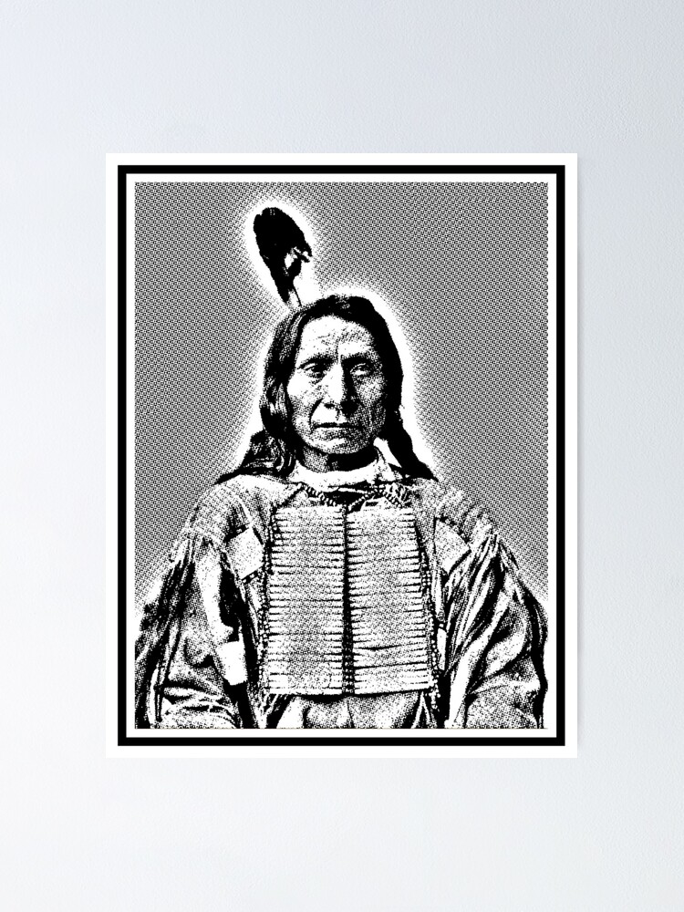 "CHIEF RED CLOUD-OGLALA LAKOTA SIOUX 2" Poster by truthtopower | Redbubble