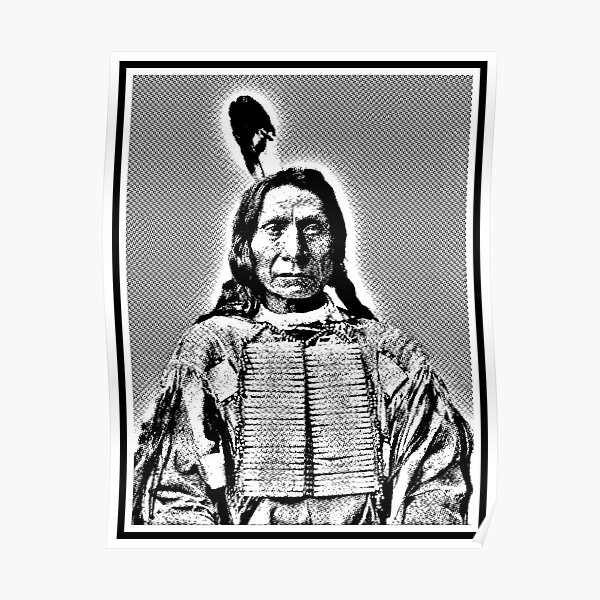 "CHIEF RED CLOUD-OGLALA LAKOTA SIOUX 2" Poster by truthtopower | Redbubble