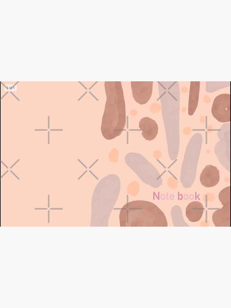 "Cute note book " Sticker for Sale by tenkenryujin | Redbubble