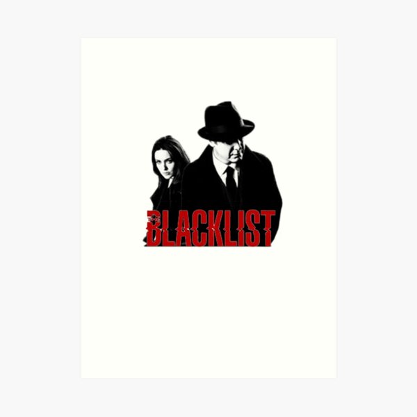 "keen and red , the blacklist sticker " Art Print for Sale by ...