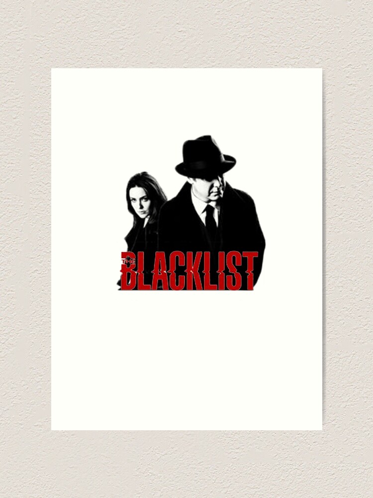 "keen and red , the blacklist sticker " Art Print for Sale by ...