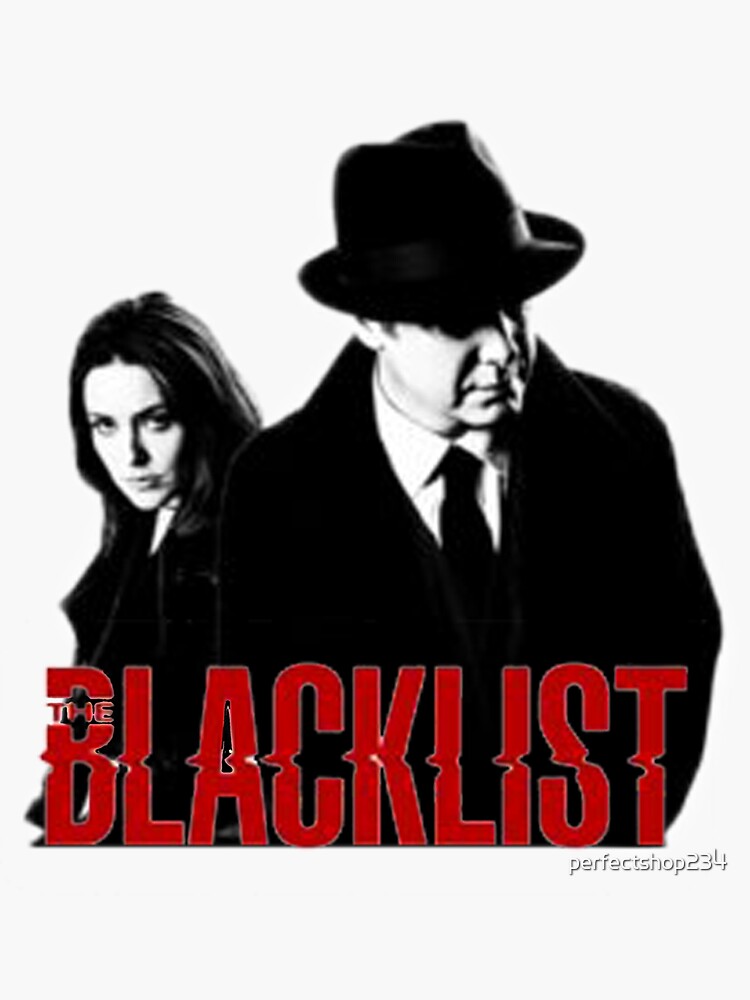 "keen and red , the blacklist sticker " Sticker for Sale by ...