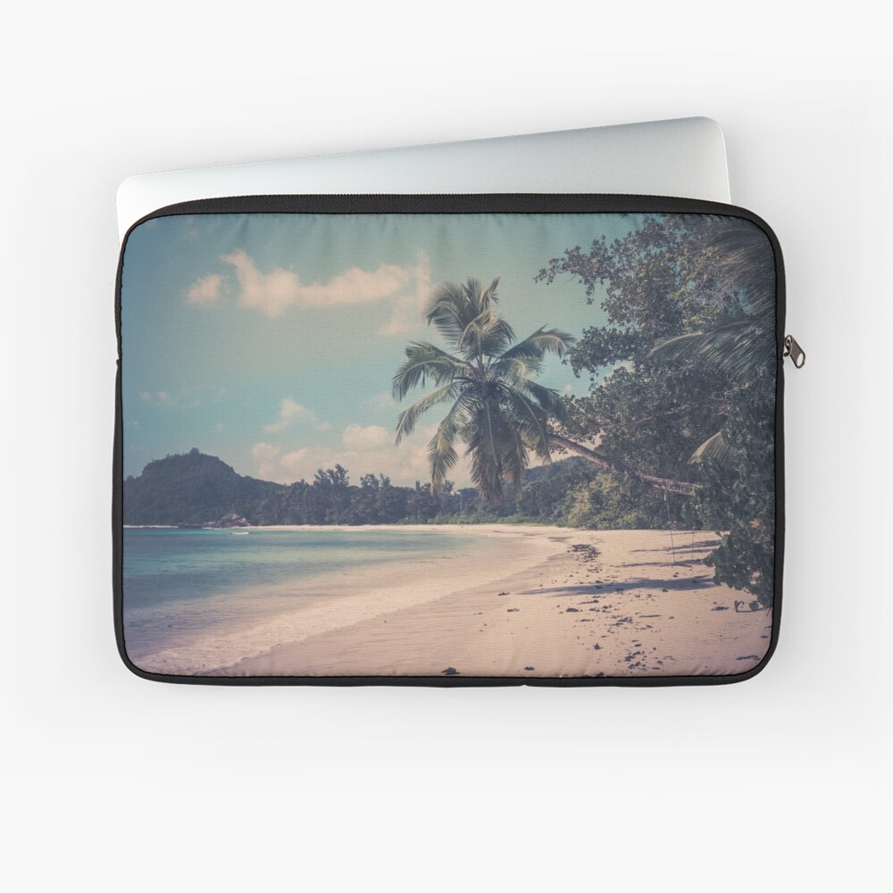 "Tropical beach" Laptop Sleeve for Sale by dvoevnore | Redbubble