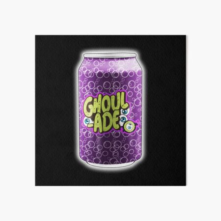 "Ghoul-ade Funny 'Cool-ade' Soda Can Halloween Graphic " Art Board ...
