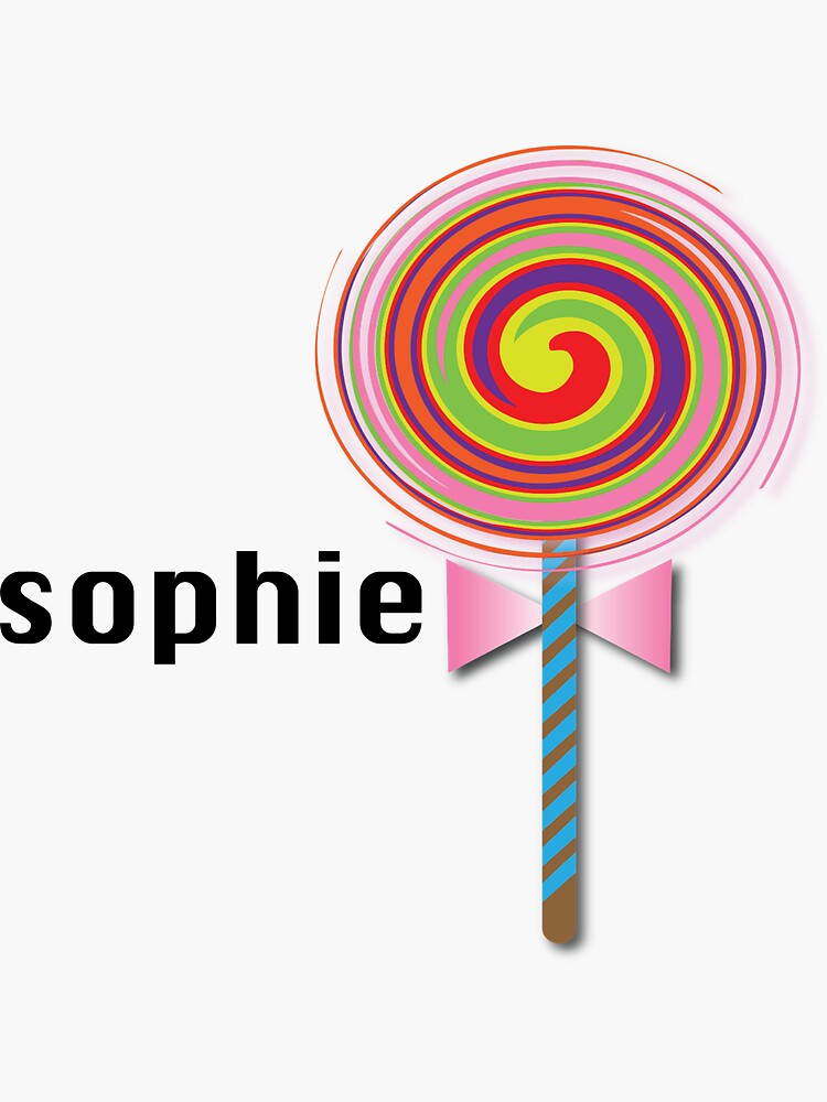 "Sophie" Sticker for Sale by ElizabethHope78 | Redbubble