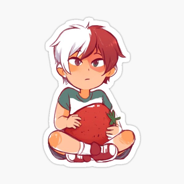 "todoroki chibi" Sticker for Sale by yanncito | Redbubble