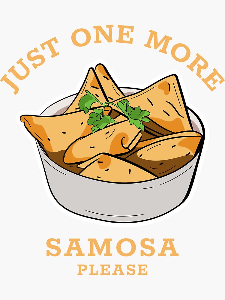 "Samosa lovers" Sticker for Sale by KimiOfficial | Redbubble
