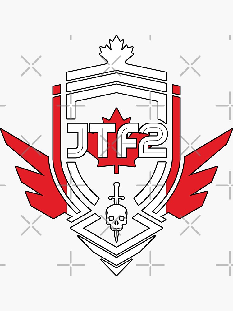 "JTF2 - Canadian Skin [Roufxis - RB]" Sticker by RoufXis | Redbubble