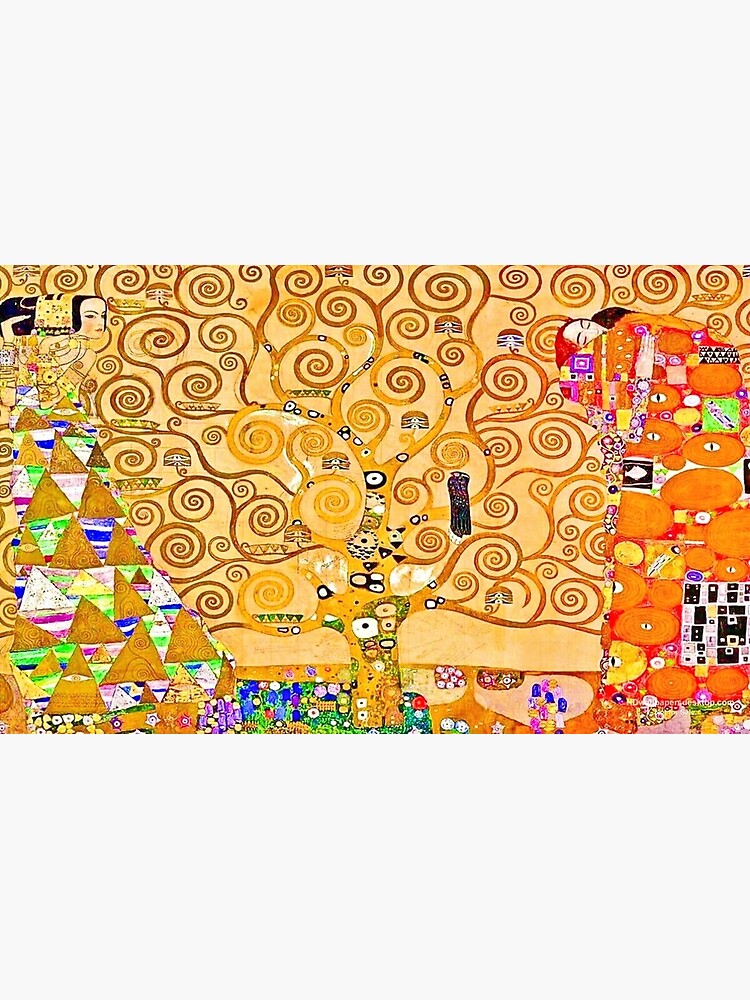 "The Tree of Life, Stoclet Frieze, 1905 by Gustav Klimt." Poster by ...