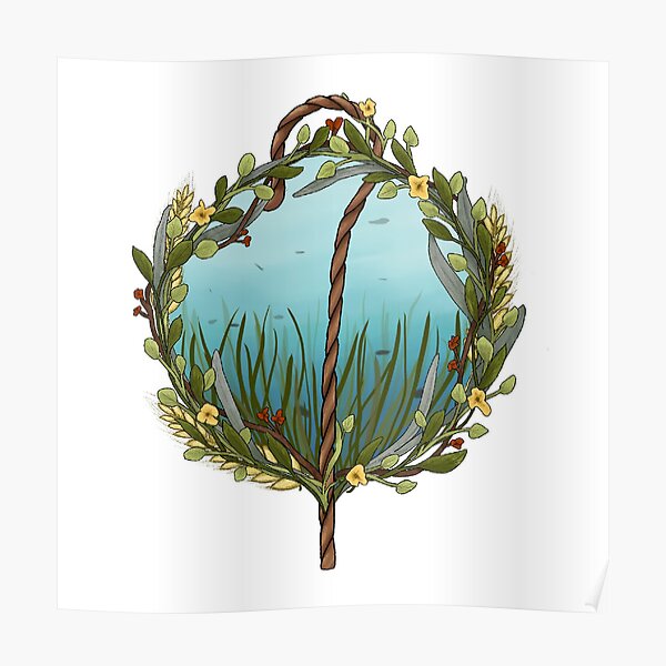 "Melora Wildmother Symbol" Poster by FidgetandBobby | Redbubble