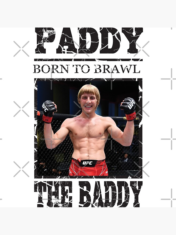 "Paddy The Baddy Pimblett" Poster by moroccanart | Redbubble