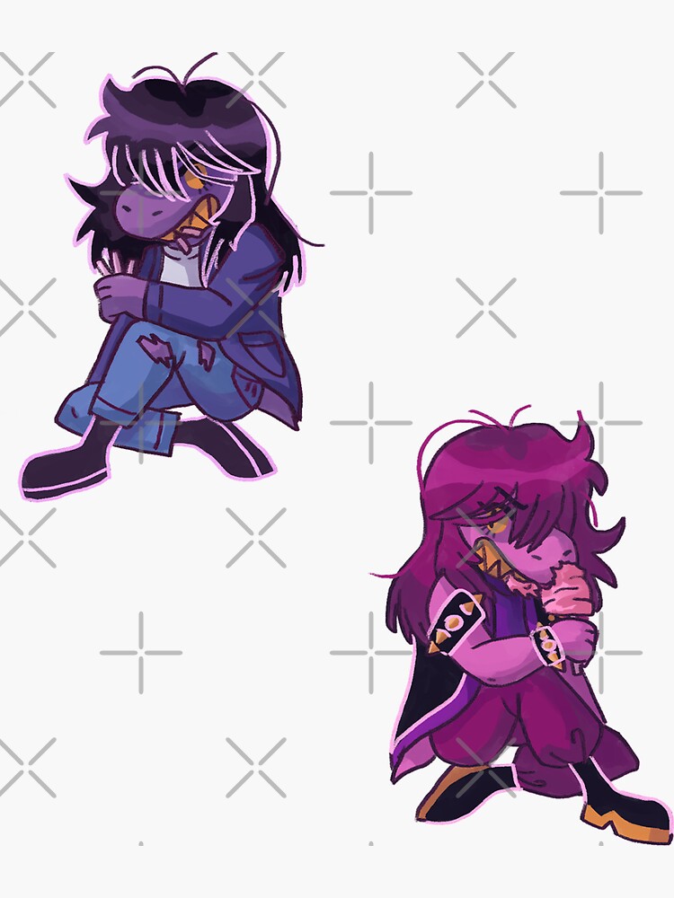 "Susie Dark world and light world Stickers and Pins" Sticker for Sale ...