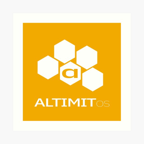 "ALTIMIT OS Logo - .hack fan Art" Art Print by CasseLeDos | Redbubble
