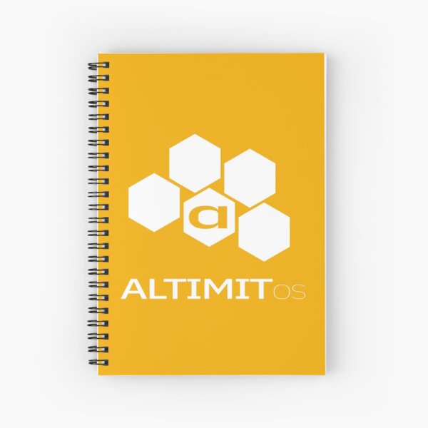 "ALTIMIT OS Logo - .hack fan Art" Spiral Notebook by CasseLeDos | Redbubble