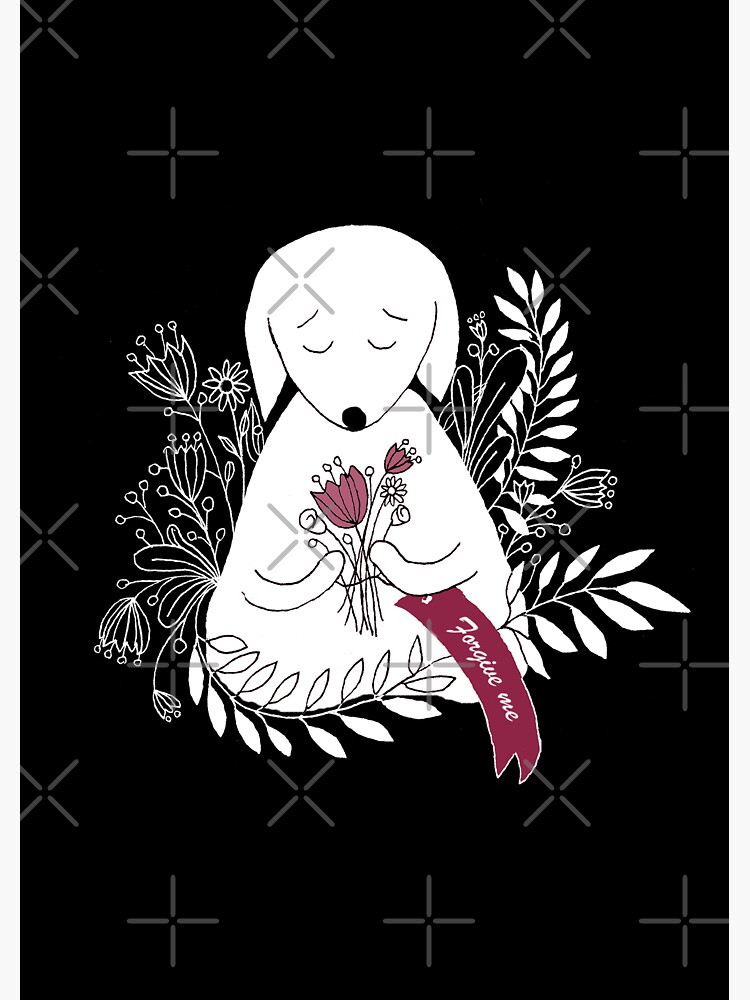 "Forgive me" Sticker by MistyIslet | Redbubble
