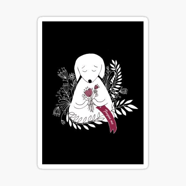 "Forgive me" Sticker by MistyIslet | Redbubble