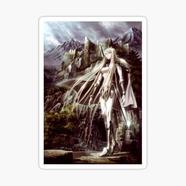 "Claymore" Sticker by andra20011 | Redbubble