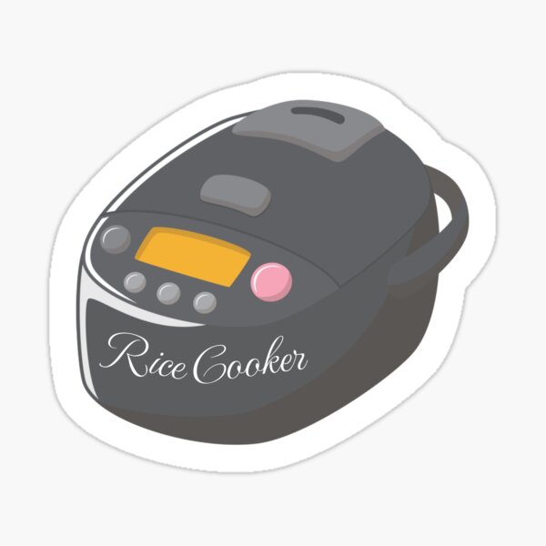 "Cute Electric instant pot rice cooker " Sticker for Sale by YouCanArts ...