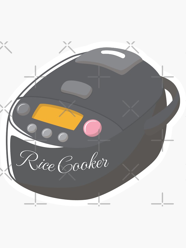 "Nice Electric instant pot rice cooker " Sticker for Sale by YouCanArts ...