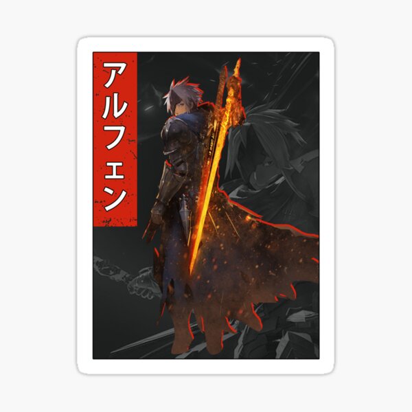 "Tales Of Arise Games Character ALPHEN " Sticker for Sale by ARIKA ...