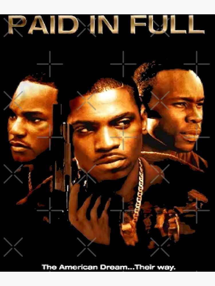 "Mens Womens Vintage Paid In Full Retro Vintage" Poster for Sale by ...