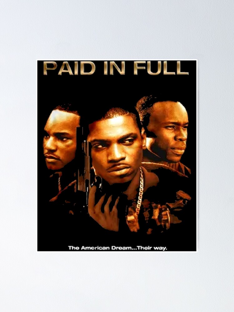 "Mens Womens Vintage Paid In Full Retro Vintage" Poster for Sale by ...