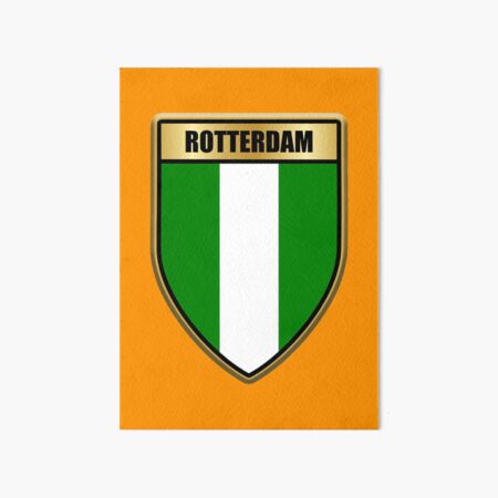 "ROTTERDAM Gifts, Masks, Stickers & Products (9)" Art Board Print for ...