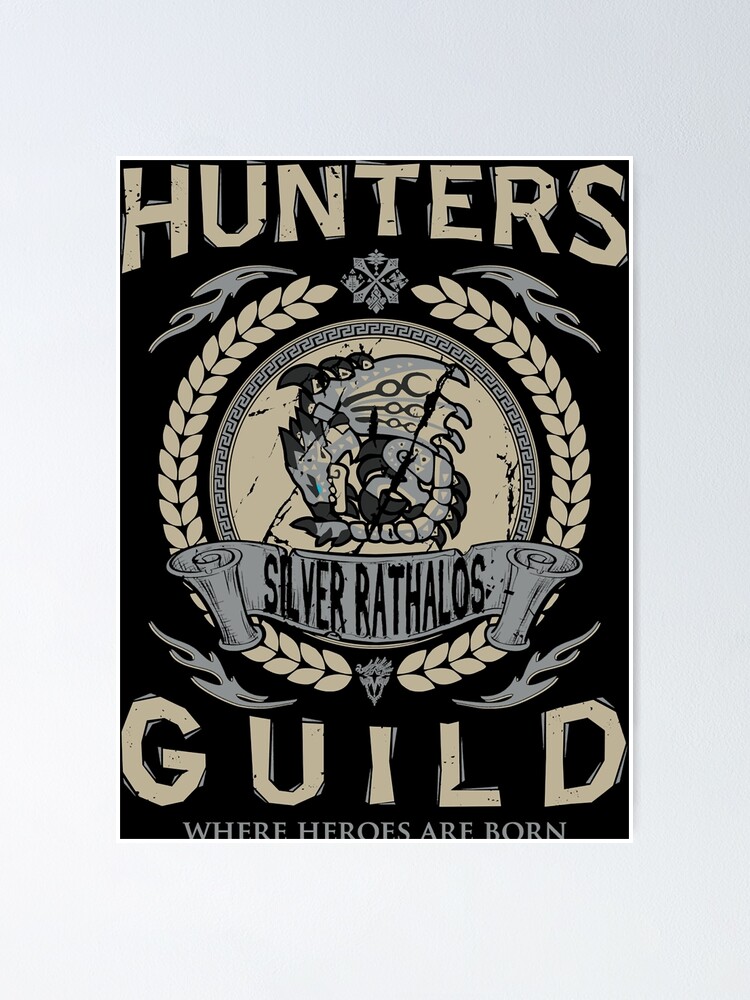 Póster «SILVER RATHALOS - HUNTERS GuilD mundo de cazadores de monstruos ...